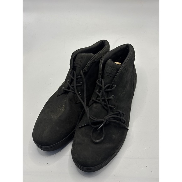 Mozo | Shoes | Mozo Finn Dukka Mens 4 Leather Black Lace Up Ankle Boots ...